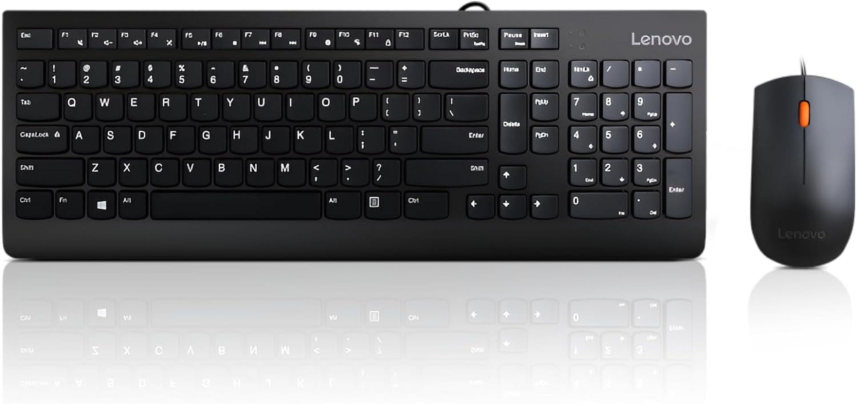 300 USB Combo Full-Size Wired Keyboard & Mouse Ergonomic Left or Right ...