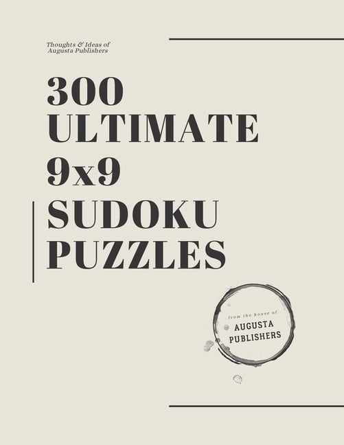 300 Ultimate 9x9 SUDOKU Puzzles, (Paperback) - Walmart.com