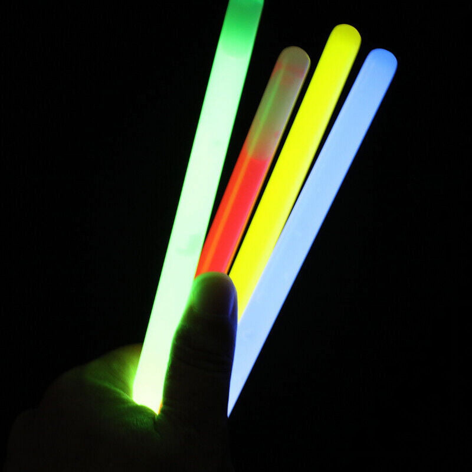 300 Ultra Bright 6"Large Glow Sticks Bulk - Emergency Survival Light ...
