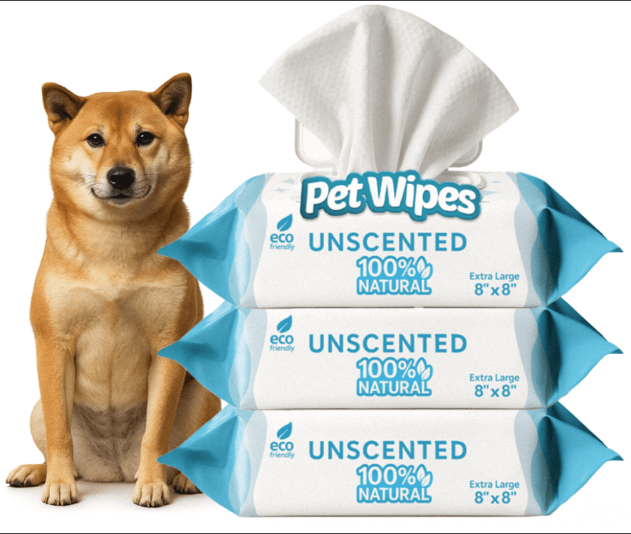 300 Unscented Pet Dog Wipes for Paws and Butt Ears Eyes | Organic Pet ...