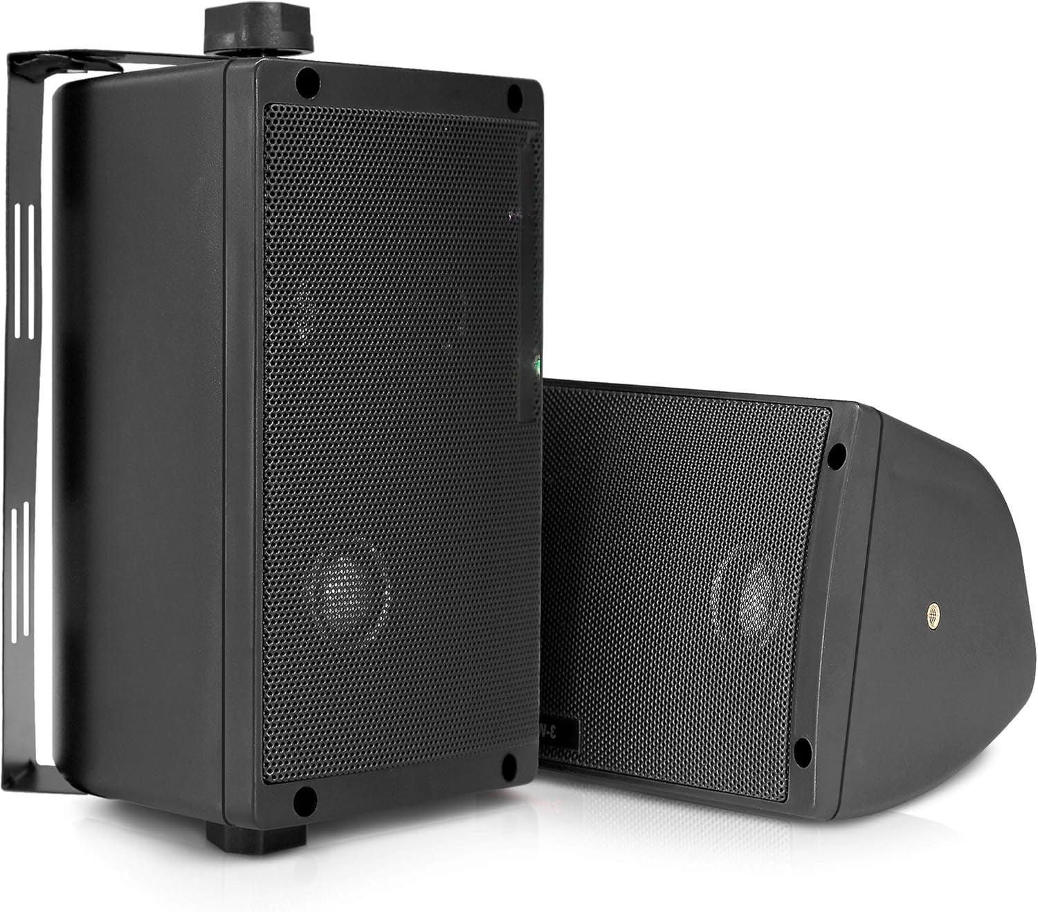 300 Watt 3-Way Mini Box Speaker System (Pair), Wall Mountable Indoor ...