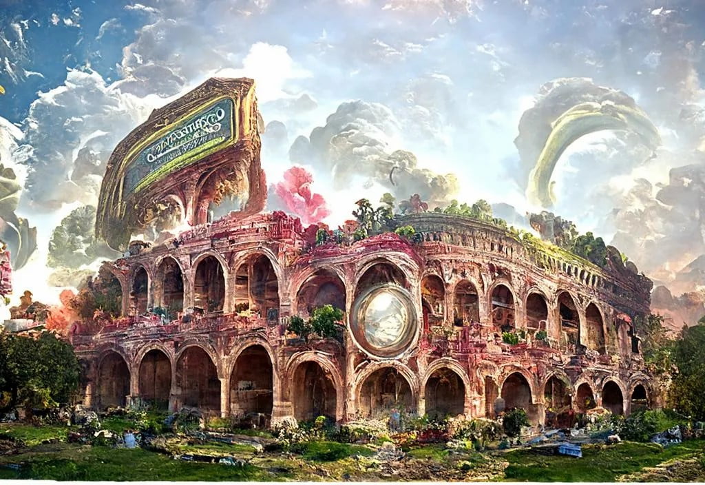 300 adult puzzles of the Colosseum in Rome - Western Farm Family Art ...