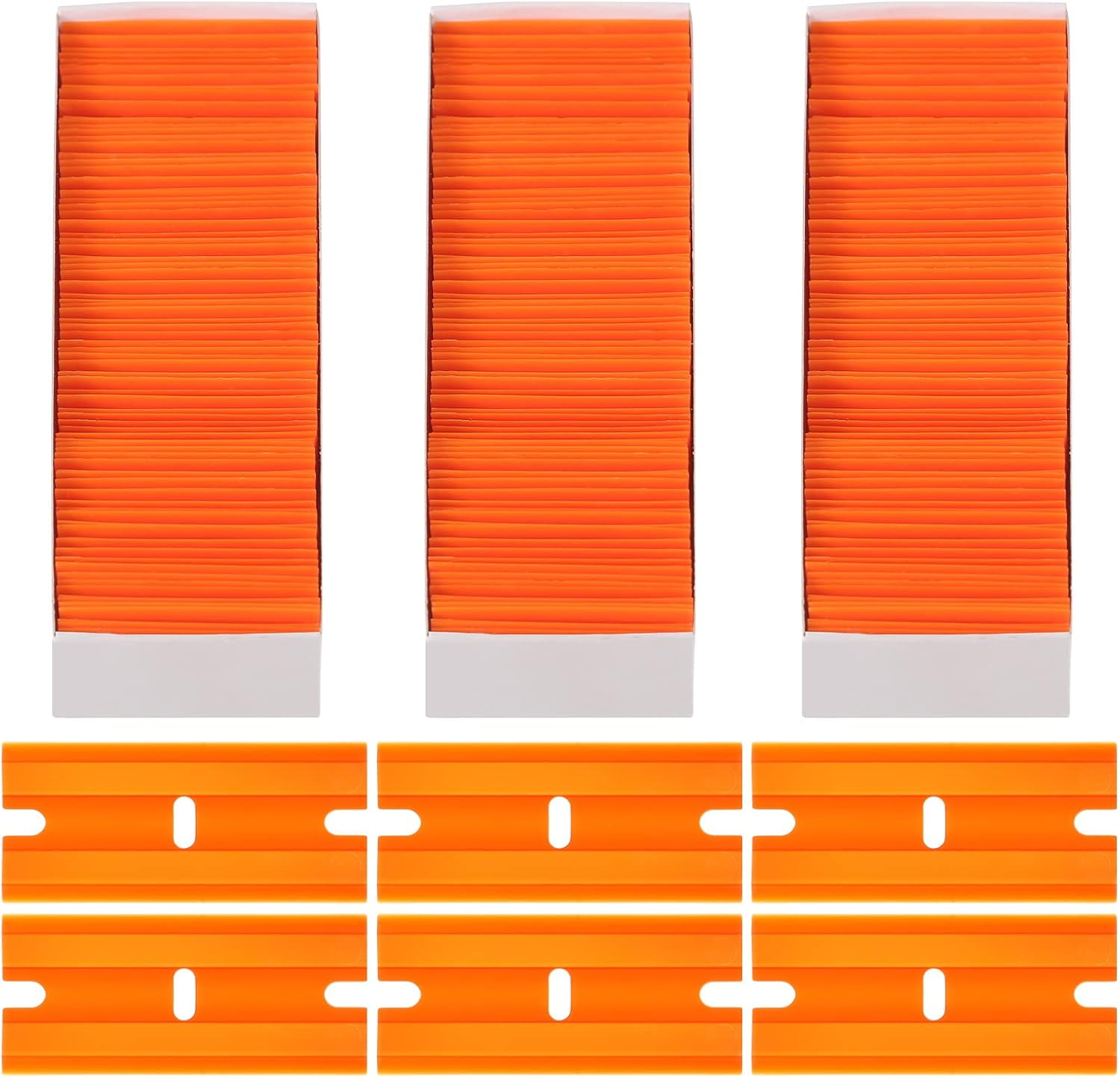 300 count Razor Scraper Scraper Tools Double Edge with a Tip Slot Edge ...