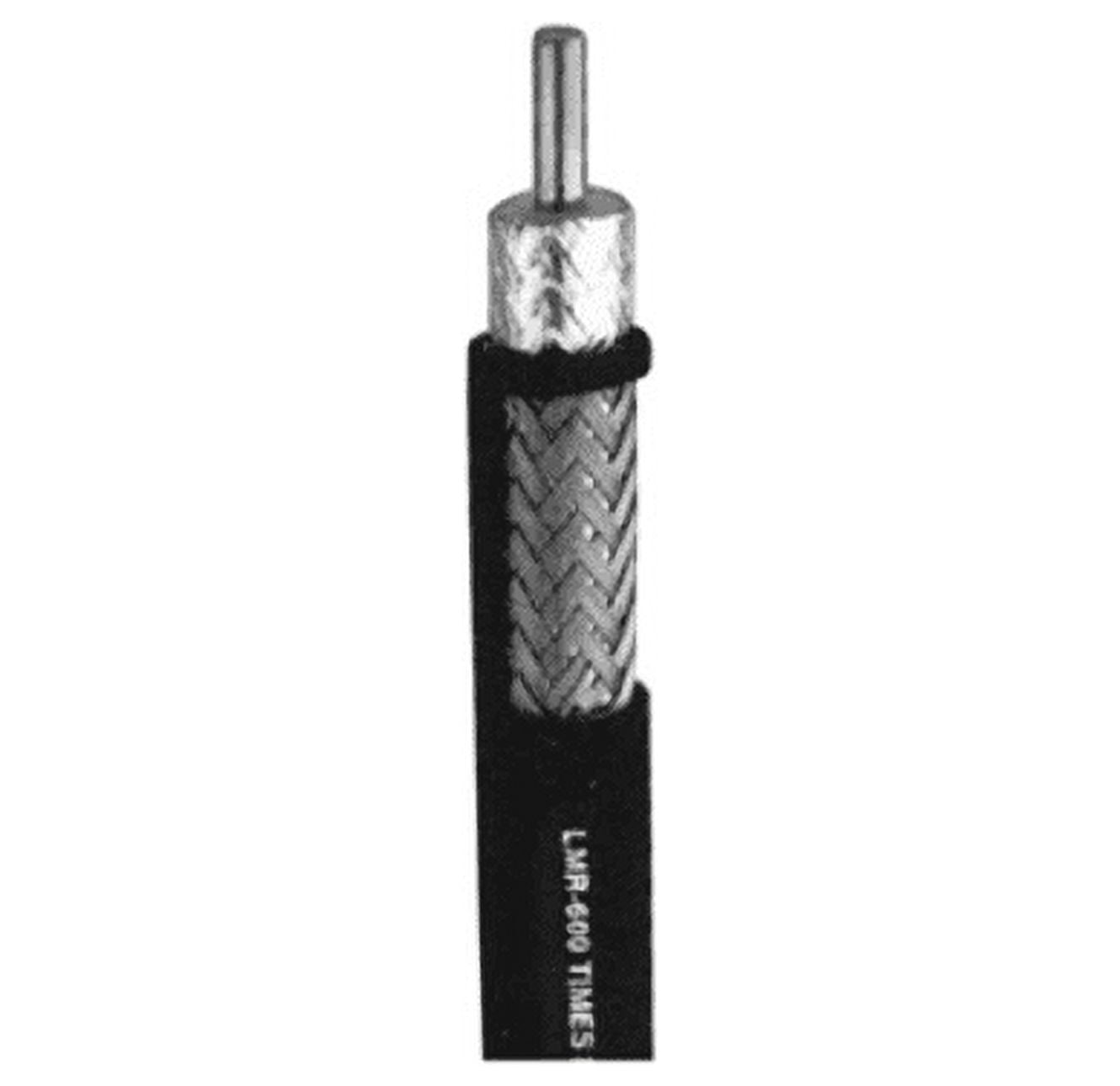 300 ft LMR 600-Series Equivalent Low Loss Coaxial Cable, N-Male to N ...