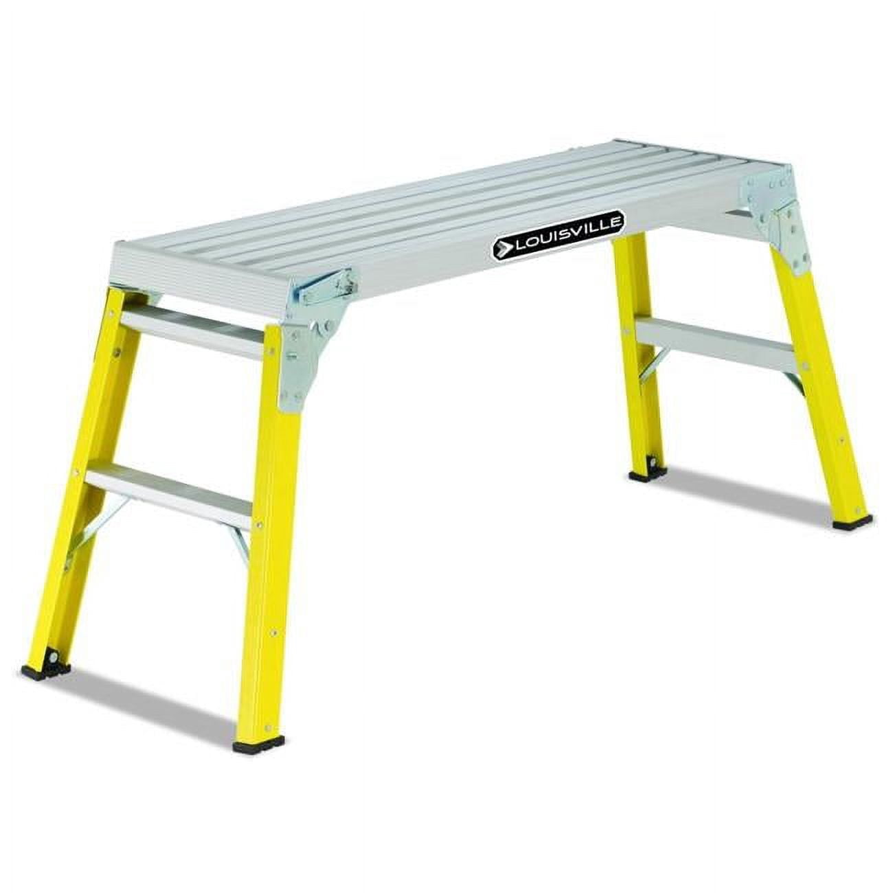 300 lbs Fiberglass Mini Working Platform Step Stool - Yellow - Walmart.com