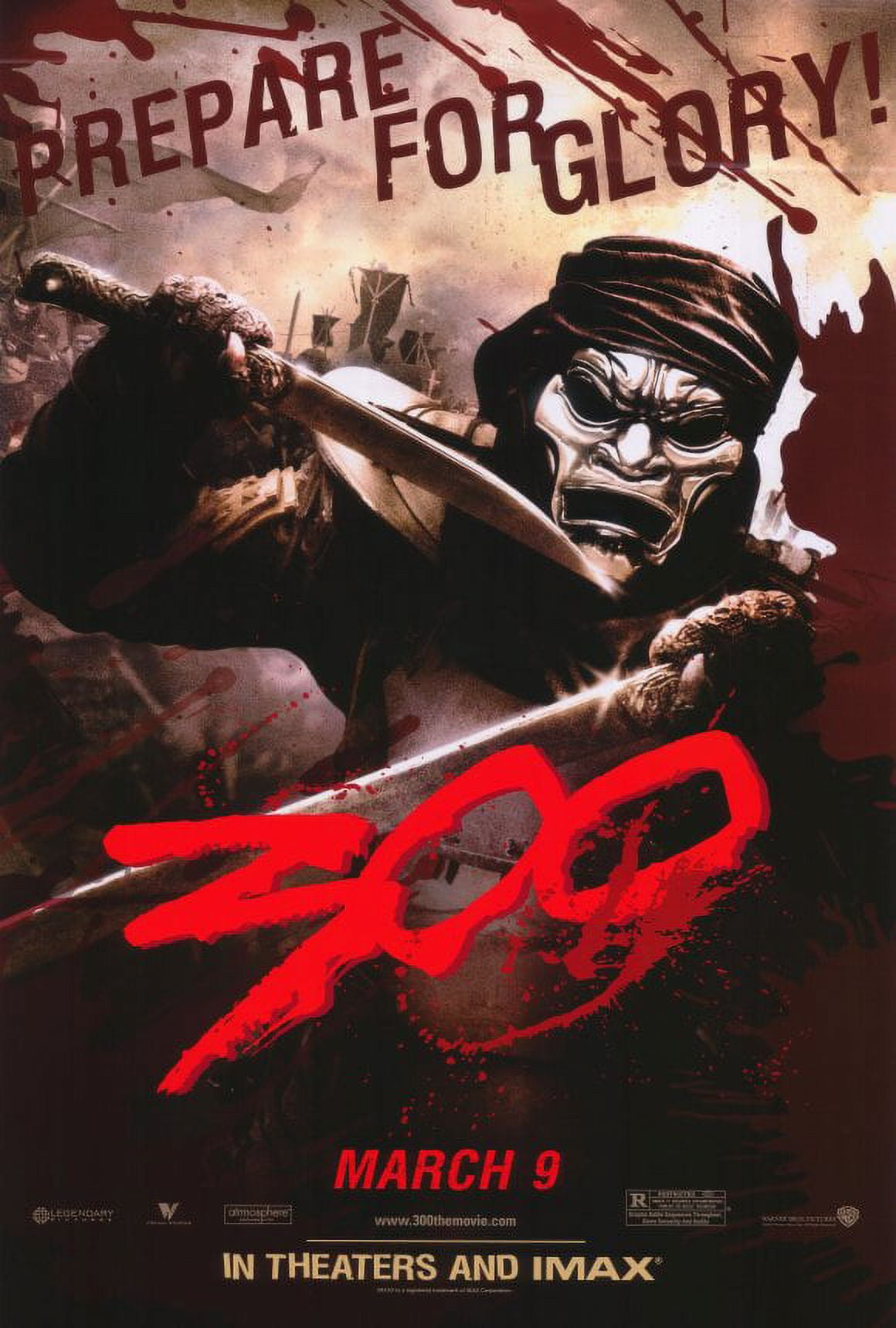 300 - movie POSTER (Style D) (27" x 40") (2007) - Walmart.com