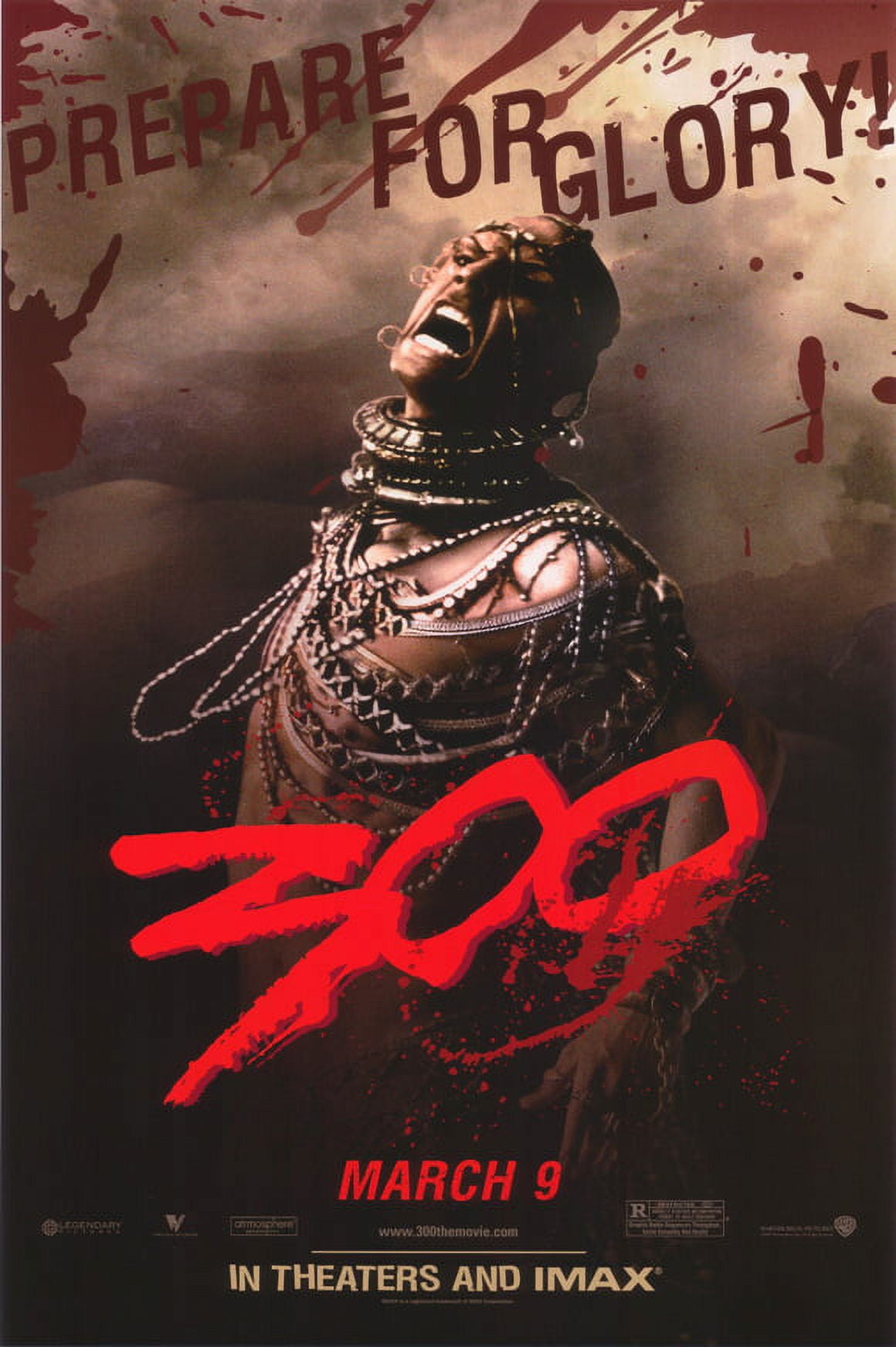 300 - movie POSTER (Style T) (11" x 17") (2007) - Walmart.com