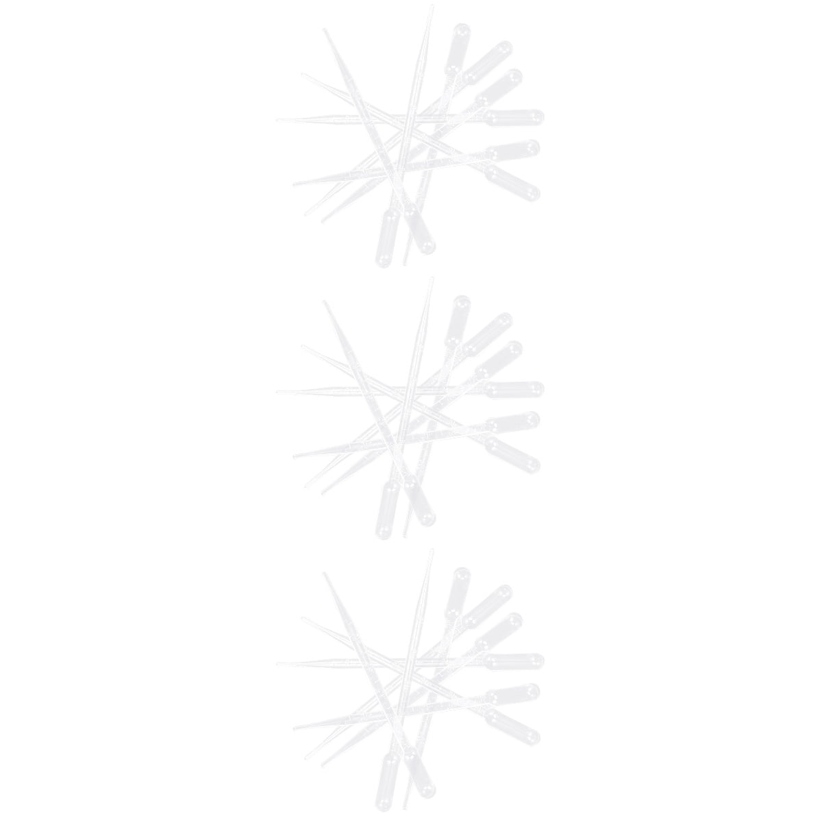 300 pcs Transparent Pipette Single Use Scale Pipette Essential Oils ...