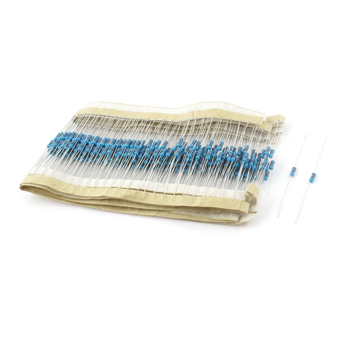 300Pcs 1/4W 0.25W 1% Tolerance 120 Ohm Through Hole Axial Flameproof ...