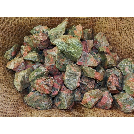 3000 Carat Lots of Unakite Rough - Plus a FREE Faceted Gemstone ...