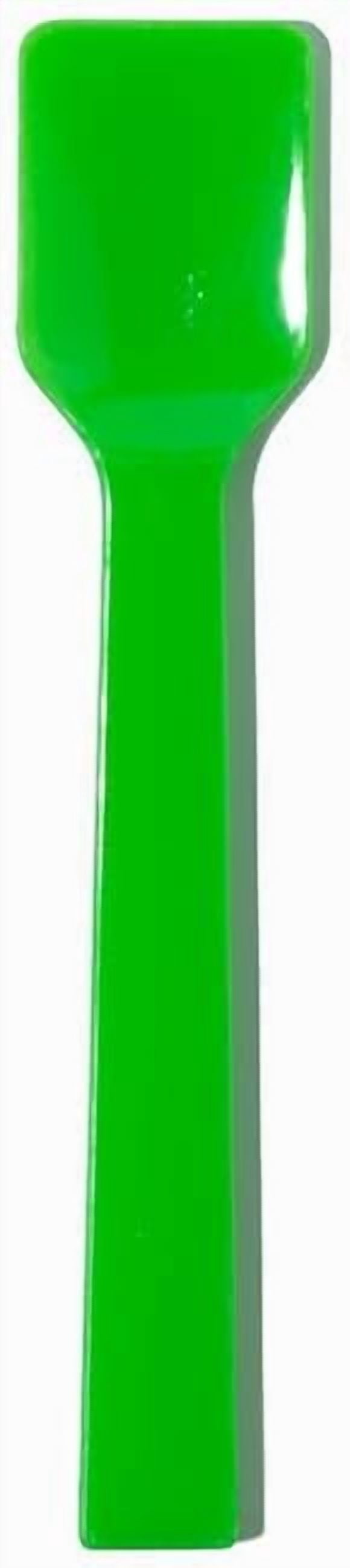 3000-Count 4 Inch Plastic Gelato Tasting Spoons Green Color | Mini ...
