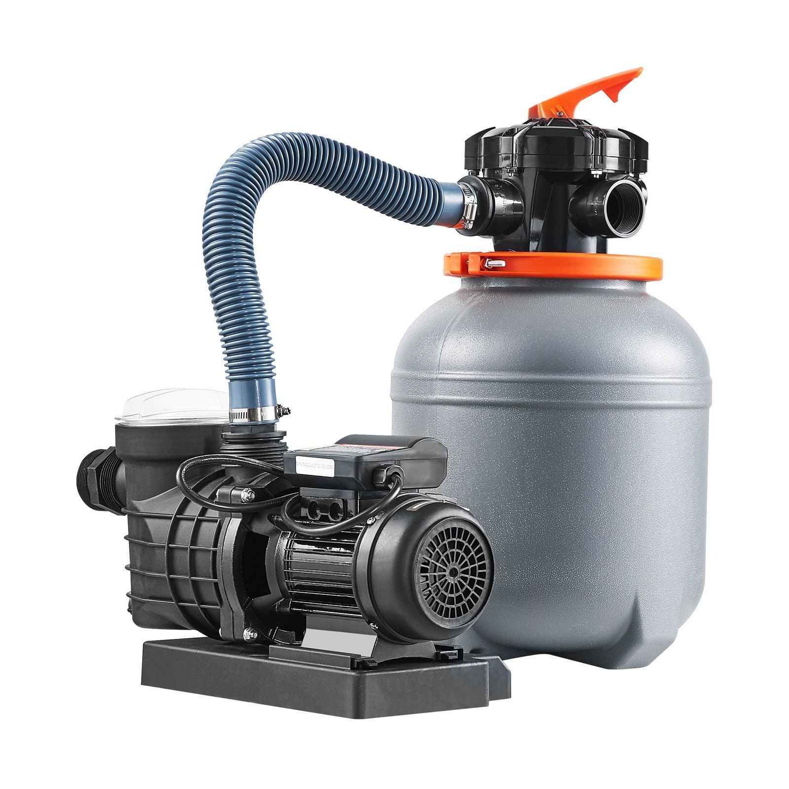 3000 GPH Sand Filter Pump for Above Ground Swimming Pools – 12 Inch, 1/ ...