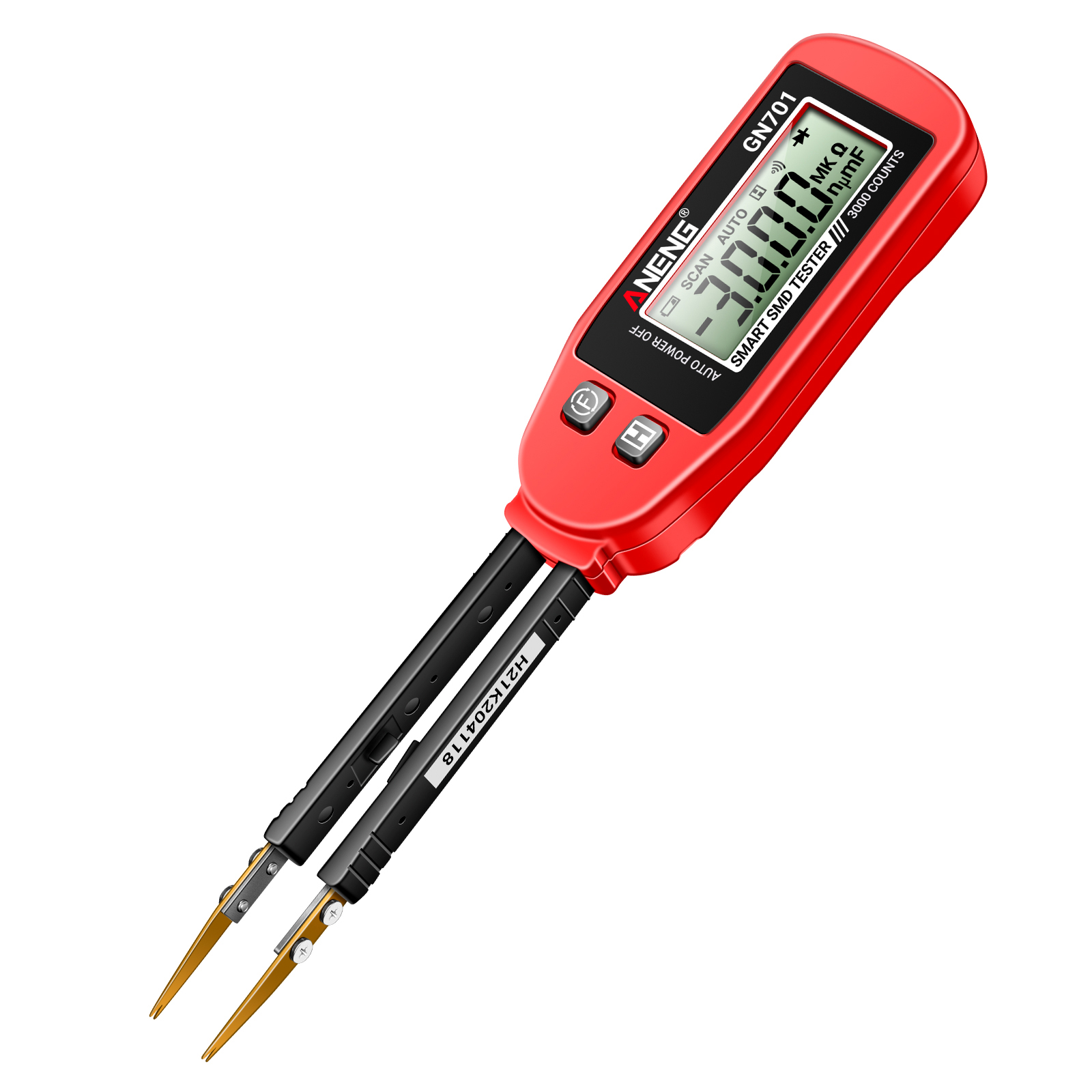 3000 Handheld Patch Resistance Continuity Diode Test Resistance Continuity Test Meter Tools
