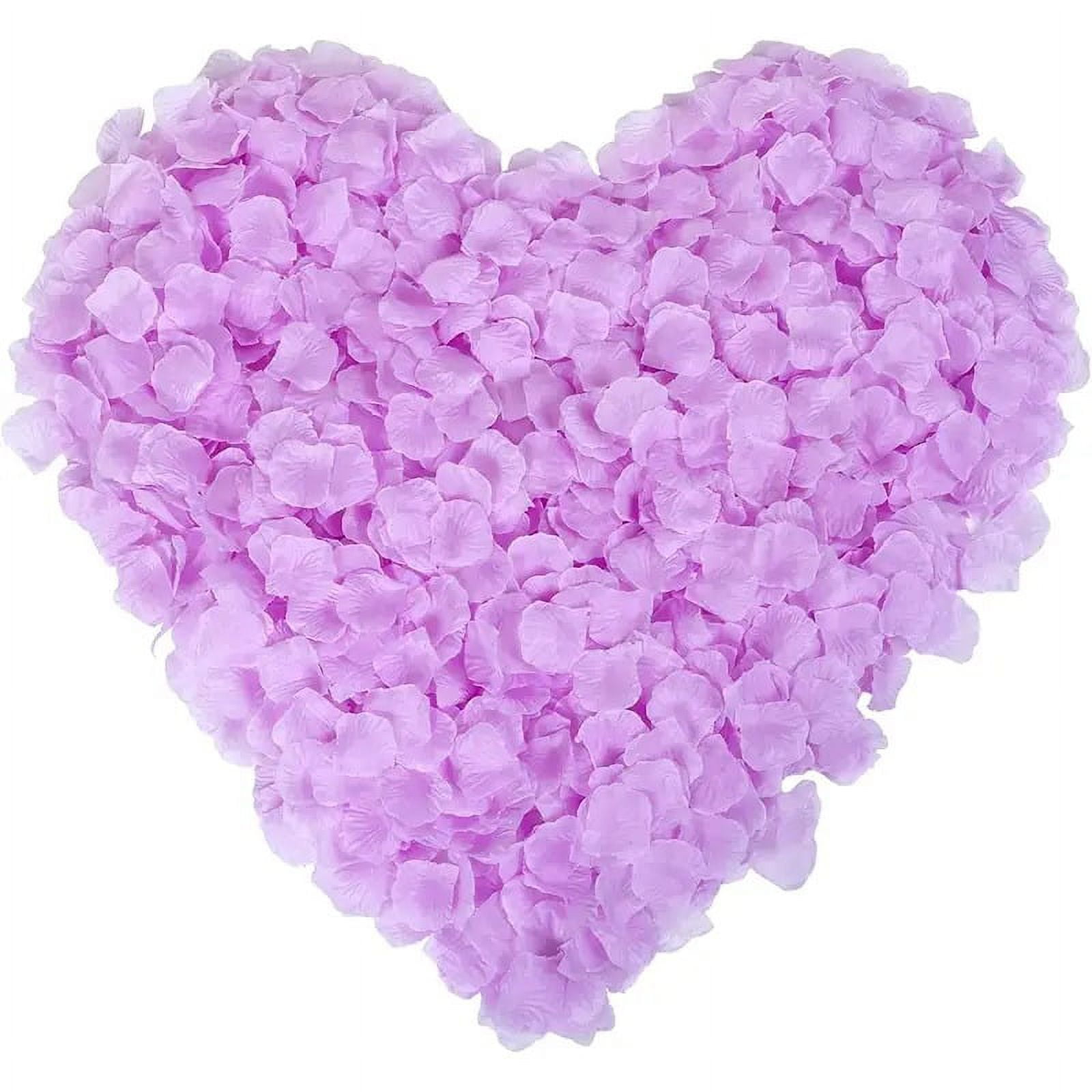 3000 Lavender Silk Rose Petals - Perfect for Weddings, Propose, Mother ...
