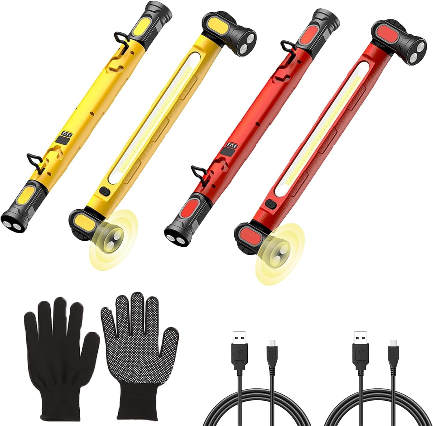 3000 Lumens Rechargeable Work Light, 5200mah LED Magnetic Work Light ...