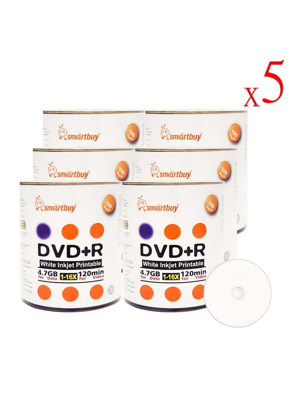Blank DVD+R Discs in Blank Media - Walmart.com