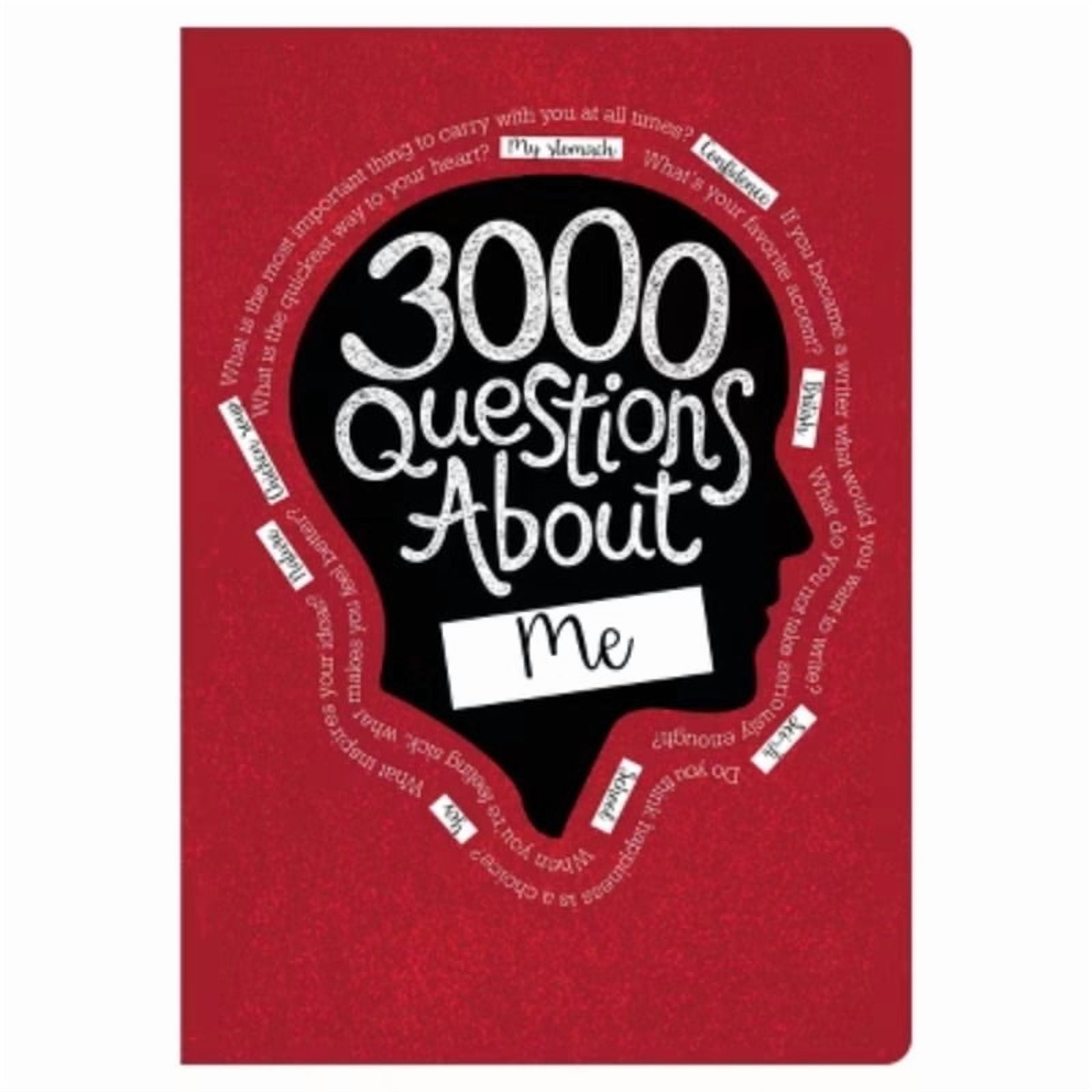 3000 Questions About Me Activity Journal - Piccadilly: Guided Hard ...