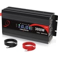 3000 Watt Power Inverter 12V DC to 110V/120V AC Converter 6000W with ...
