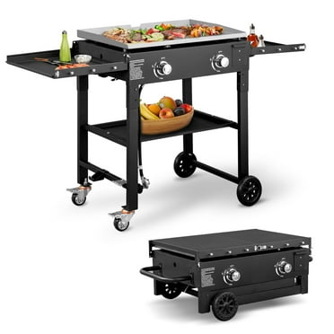 DCYP Foldable Gas Griddle-28 Inch Outdoor Propane Griddle, Portable ...