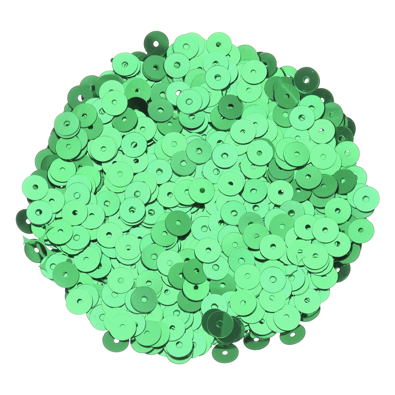 30000Pcs Flat Sequin Paillettes, 6mm/0.24" Flat Round Loose Sequin with ...