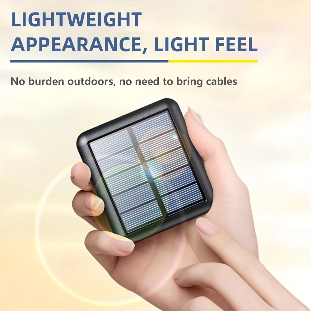 30000mAh Solar Charger Power Bank | QC3.0 Dual USB Port for All Devices ...