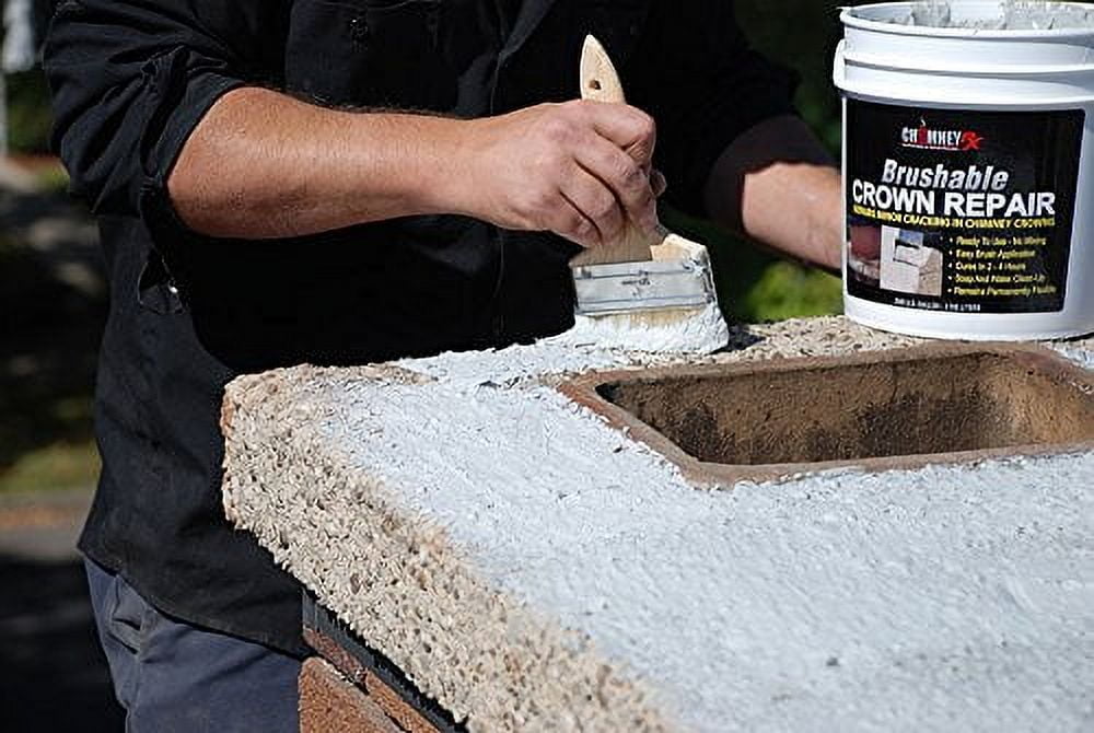 300014 Brushable Chimney Crown Repair – Elastomeric & Waterproof ...