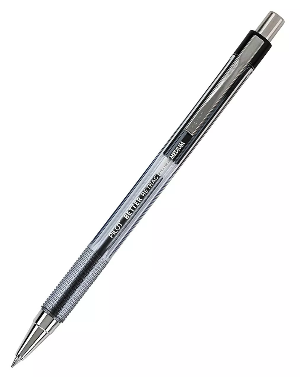 30005 Pilot The Better Retractable Ballpoint Pen Medium Black Ink Pack ...