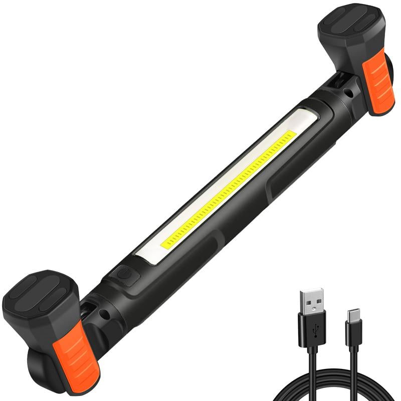 3000LM Work Light Flashlight, 5200mAh Rechargeable Underhood Lighting ...