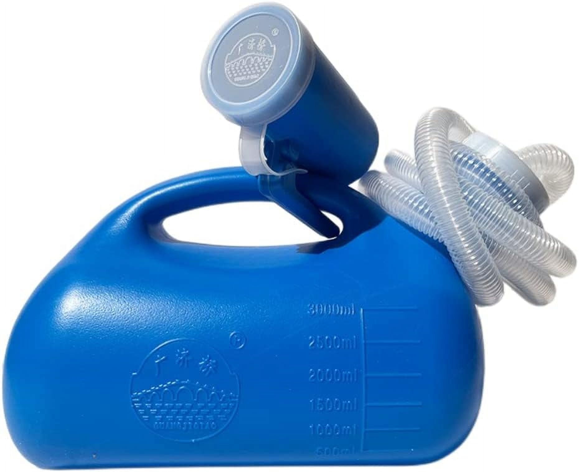 3000ML Large Male Urinal Portable Mens Potty Pee Bottle Collector ...