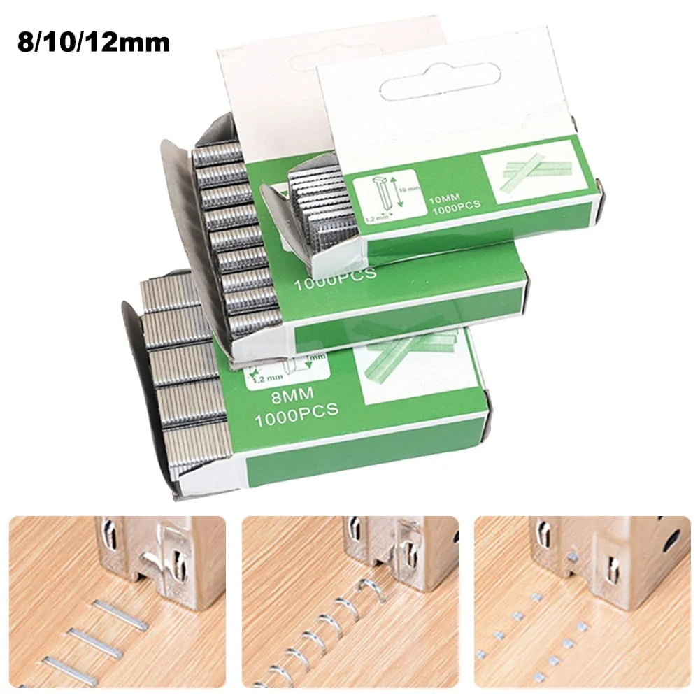 3000Pcs U/ Door /T Shaped Nail Shaped Stapler For Wood Furniture ...