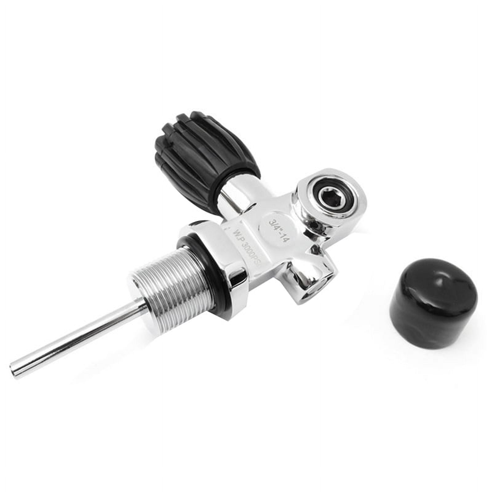 3000Psi 250Bar 3/4-14NPS High Pressure Scuba Diving Tank Valve Cylinder ...