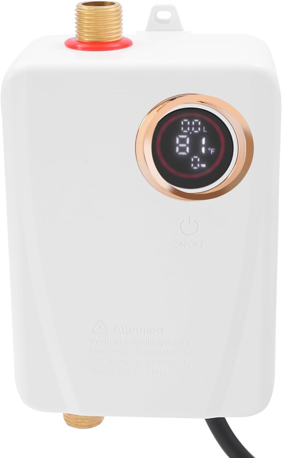 3000W 110V Tankless Water Heater Electric, Instant Water Heater Under ...