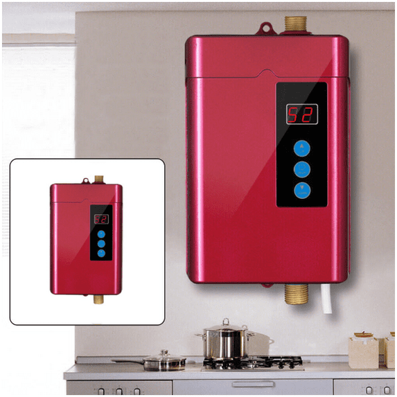 3000W 110V Tankless Water Heater Electric Whole House Instant Hot On ...