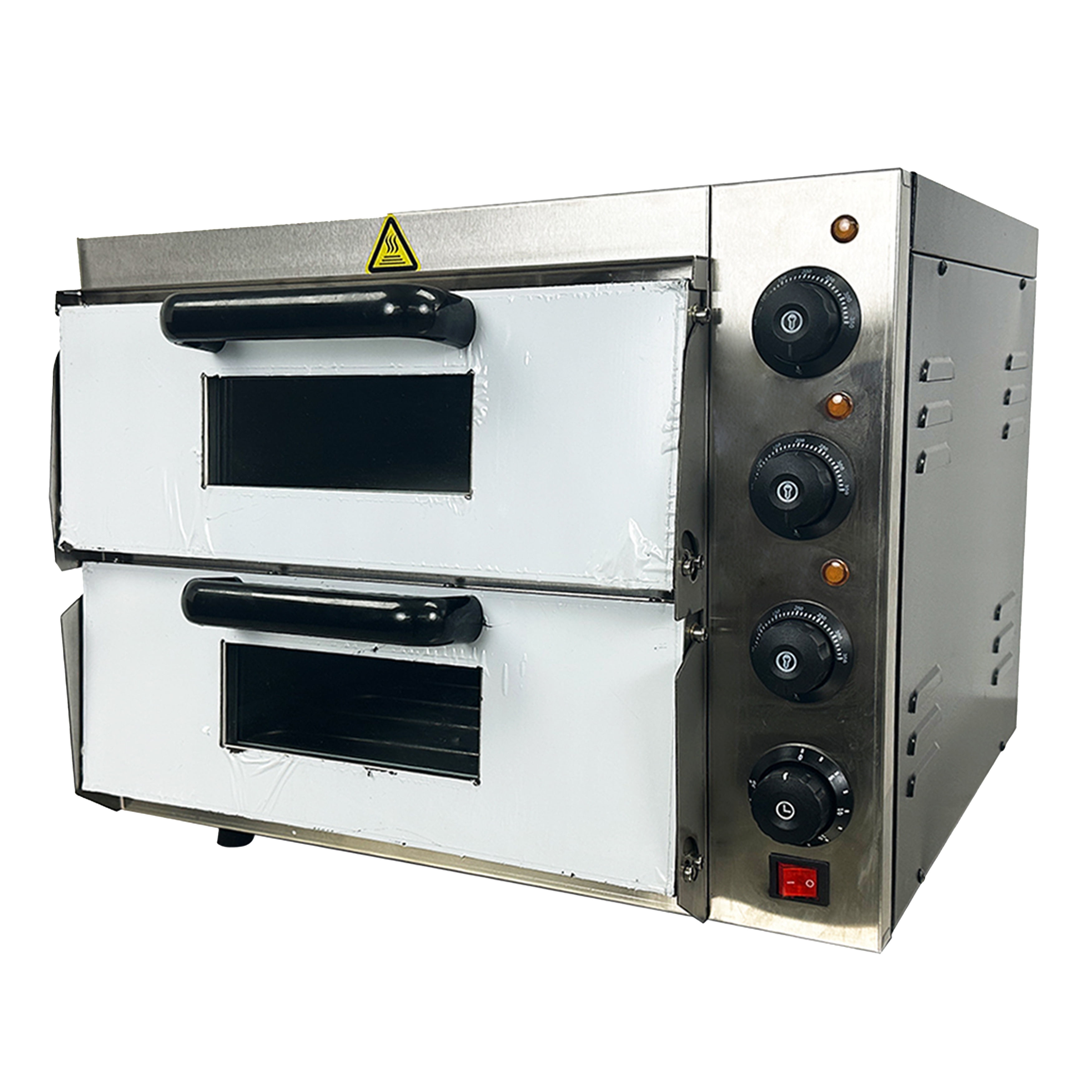 3000W Commercial Electric Oven, Double Deck Pizza Oven, Bakery 220V ...