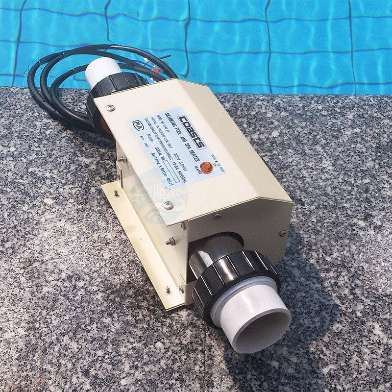 3000W Electric Swimming Pool Heater & SPA Bathe Bath Hot Tub Thermostat ...