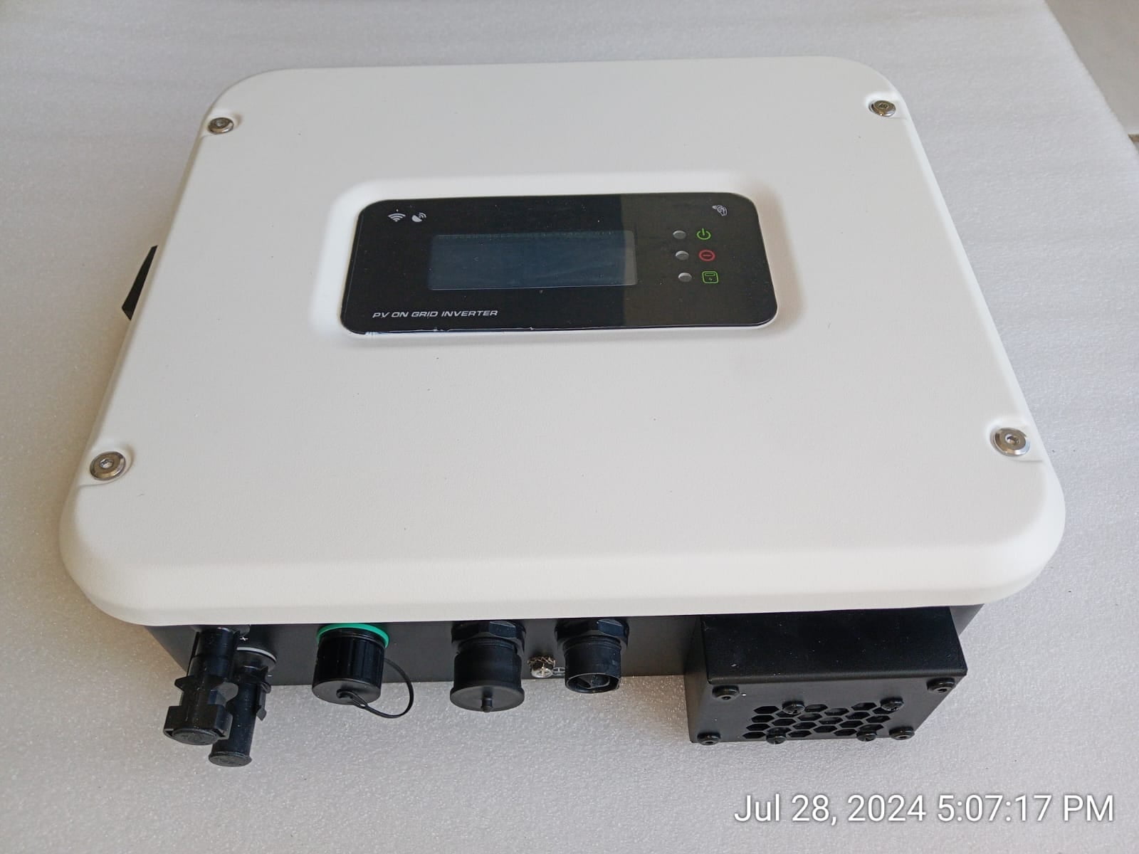 3000W Grid Tie / String Inverter, Solar Input 75-500Vdc, AC Output 240 ...