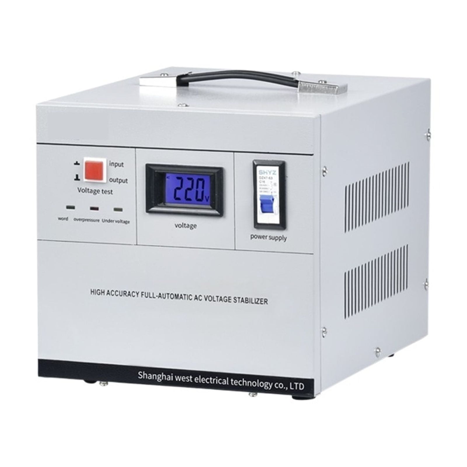 3000W Household Single Phase LCD Servo Motor Control Intelligence ...