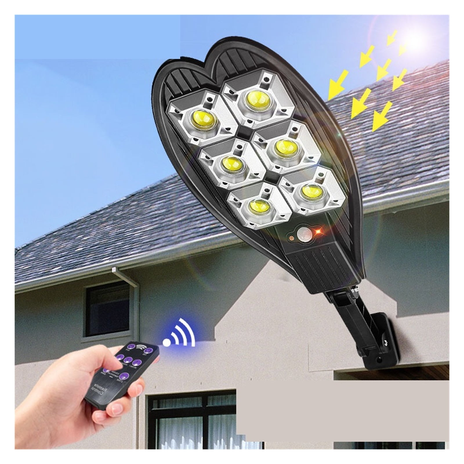 3000W Outdoor LED Solar Light 3 Modes Waterproof Solar Lamp 300COB ...