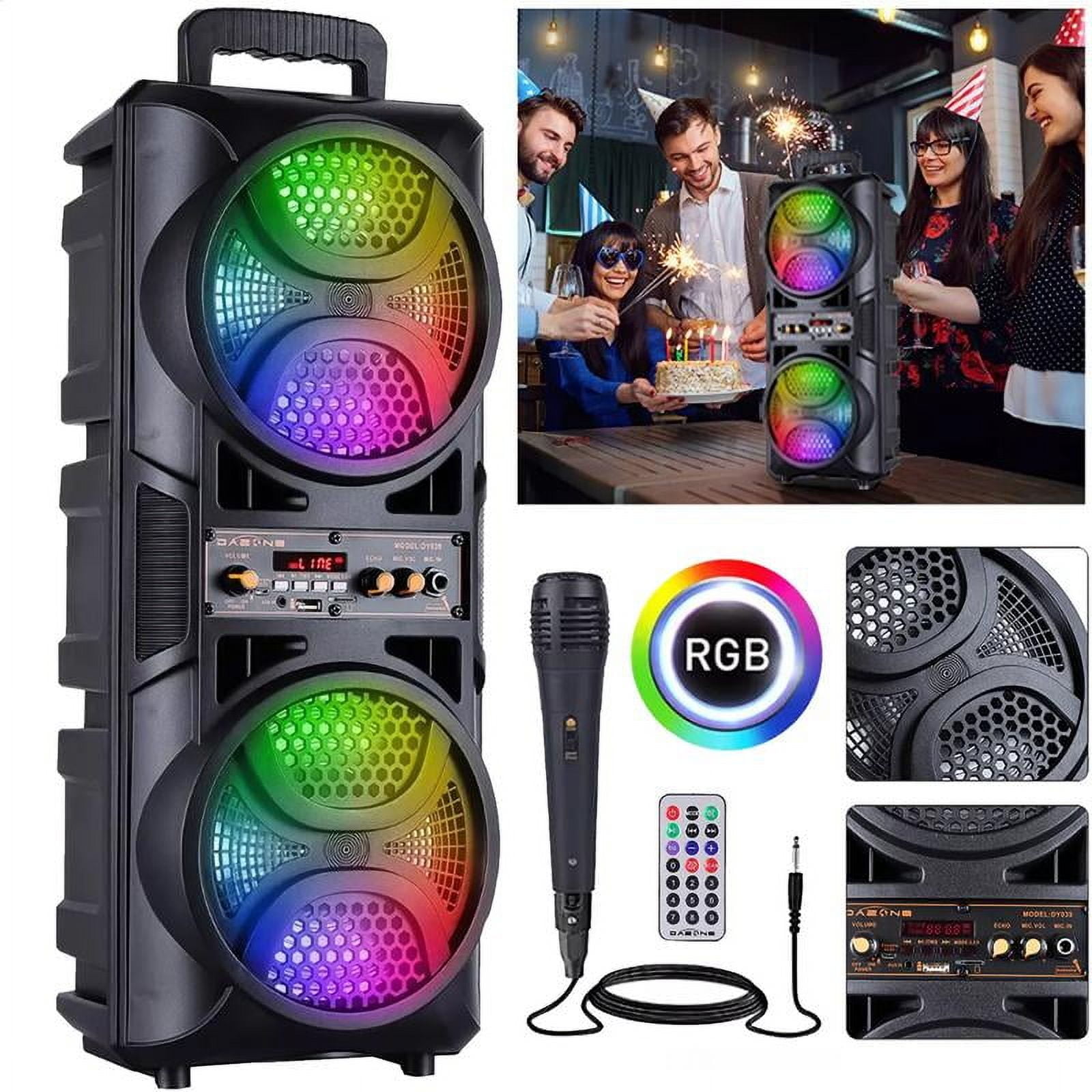 3000W Peak Power Bluetooth Speakers Portable Wireless Speaker with ...