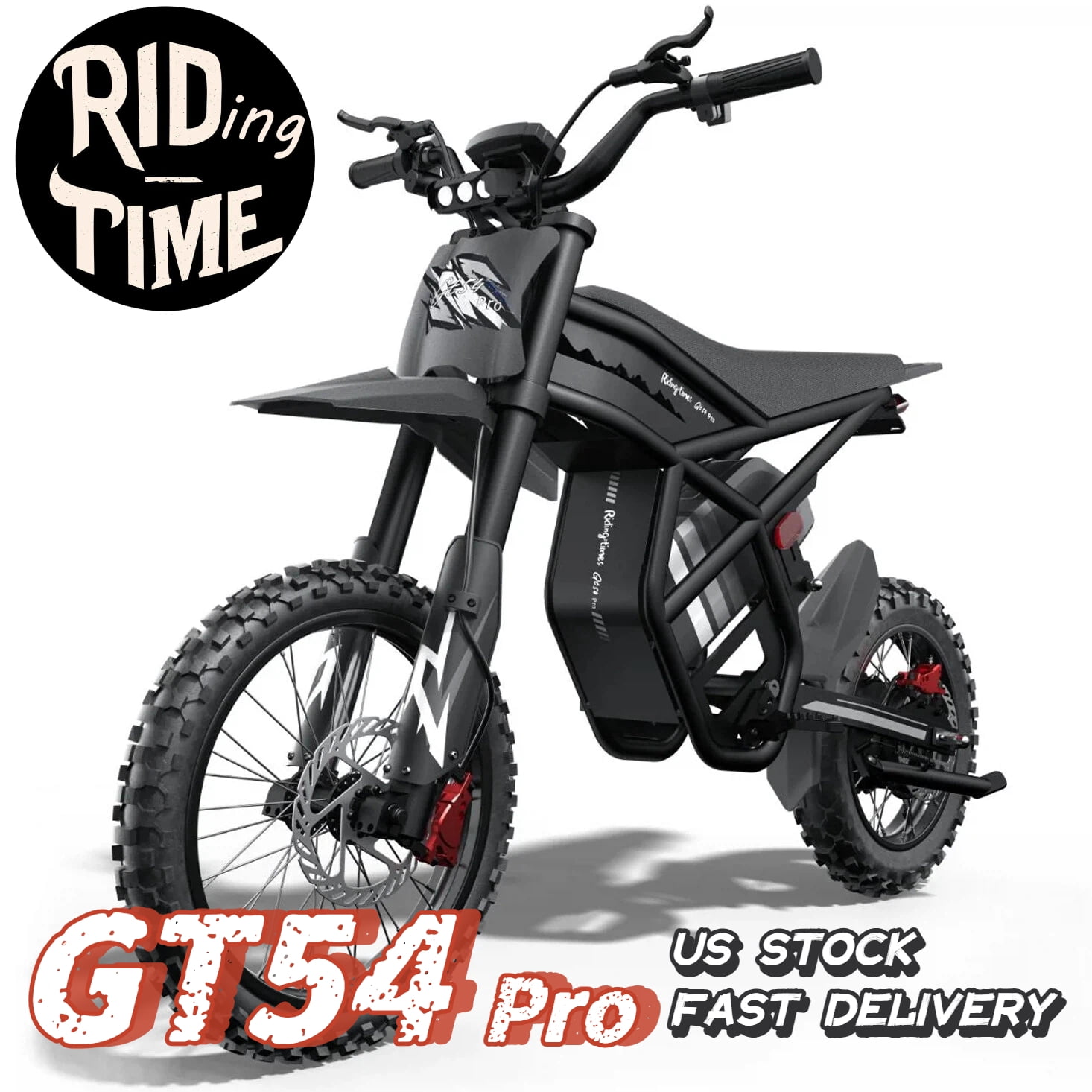 3000W(Peak) Riding'times GT54 Pro Electric Bike for Adult, 40MPH, 60V ...