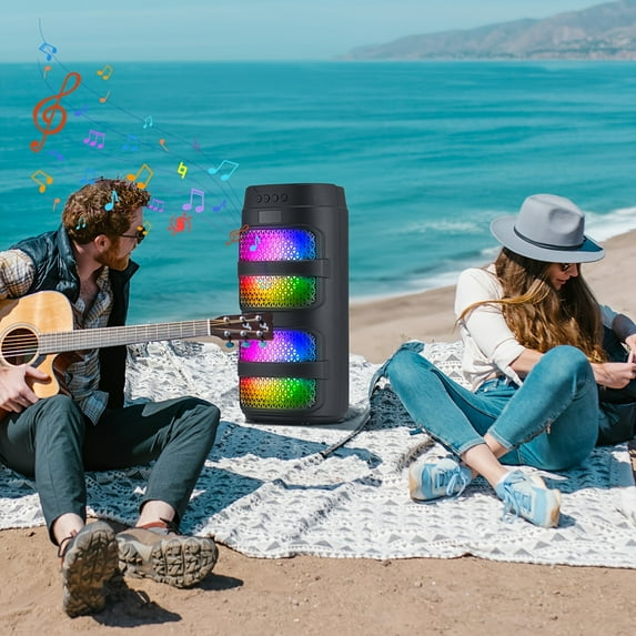 3000W Portable Wireless Speaker Featuring Party Disco Lights ...