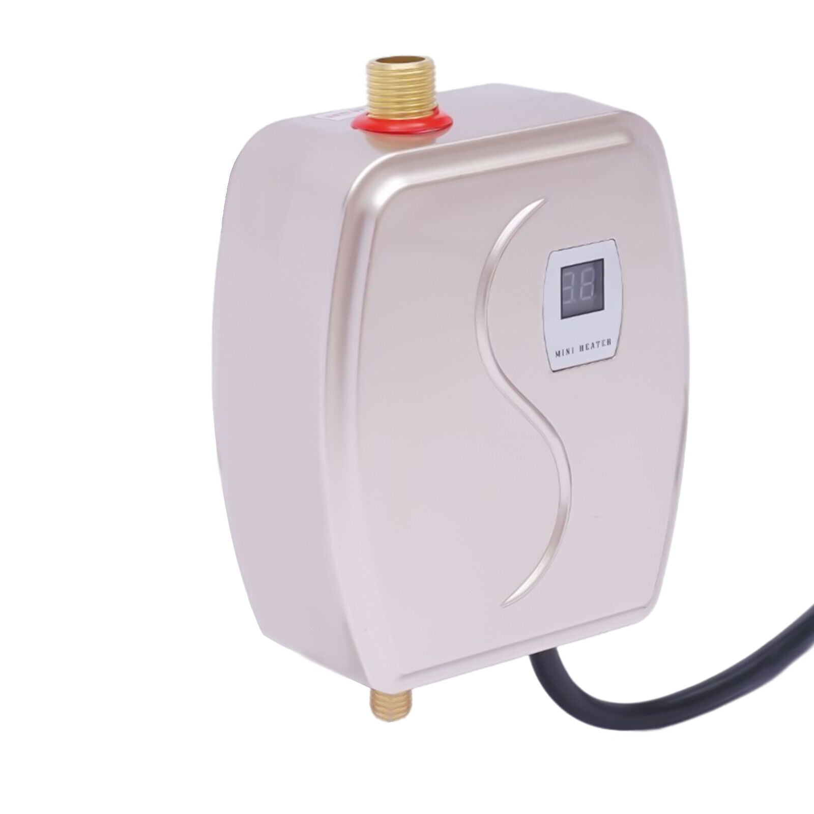 3000W Small Electric Tankless Instant Hot Water Heater For House Shower ...