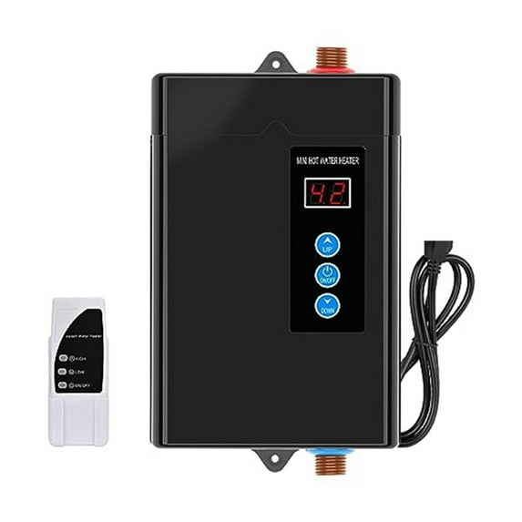 3000W Tankless Water Heater Electric,Instant Hot Water Heater With ...