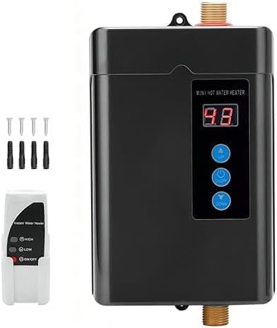 3000W Tankless Water Heater Electric, RV Water Heater, Instant Hot ...