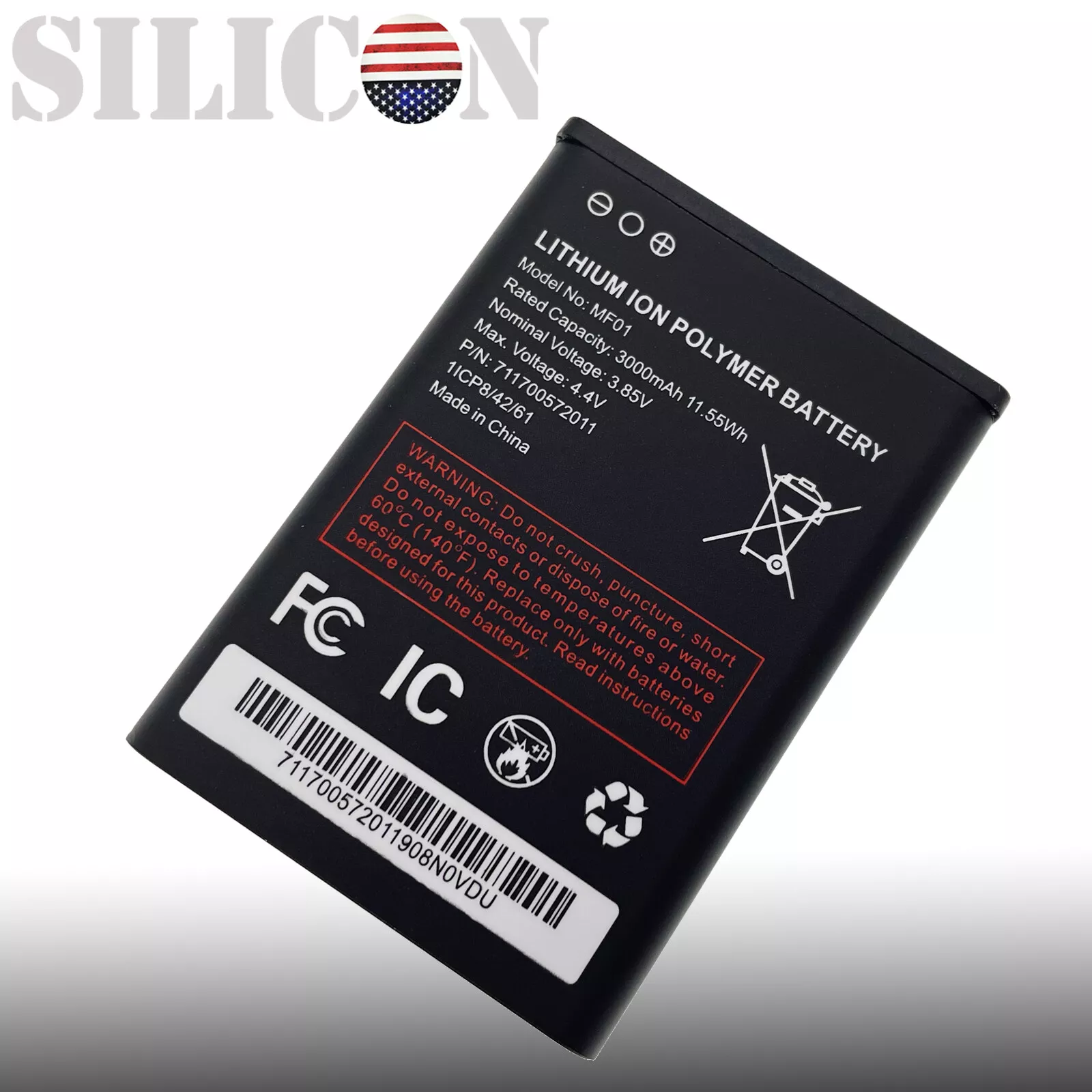 3000mAh 3.85V Spec Battery For T-Mobile 4G LTE WiFi Hotspot TMO HS1 ...