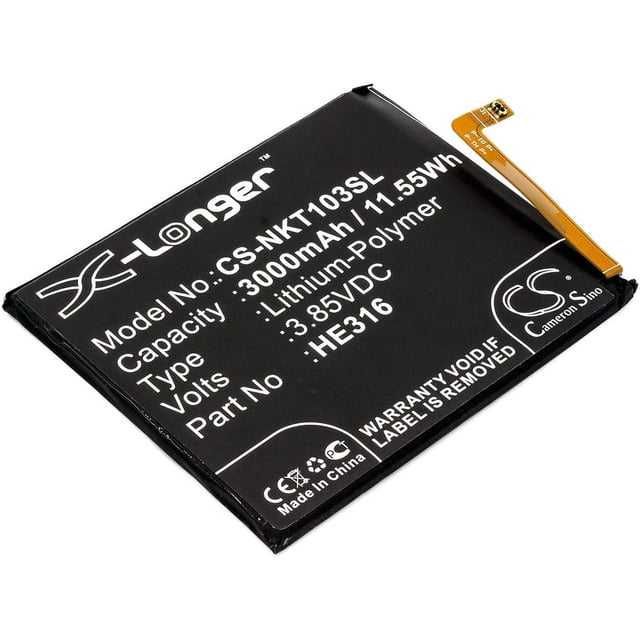 3000mAh HE335 HE316 Battery for Nokia TA-1033 TA-1021 6 TA-1003 TA-1025 ...