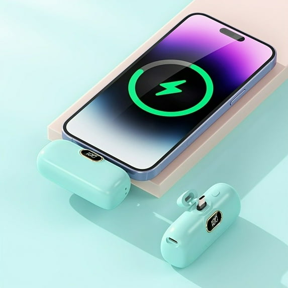 3000mAh Mini Power Bank Fast Charging Portable External Battery Backup ...