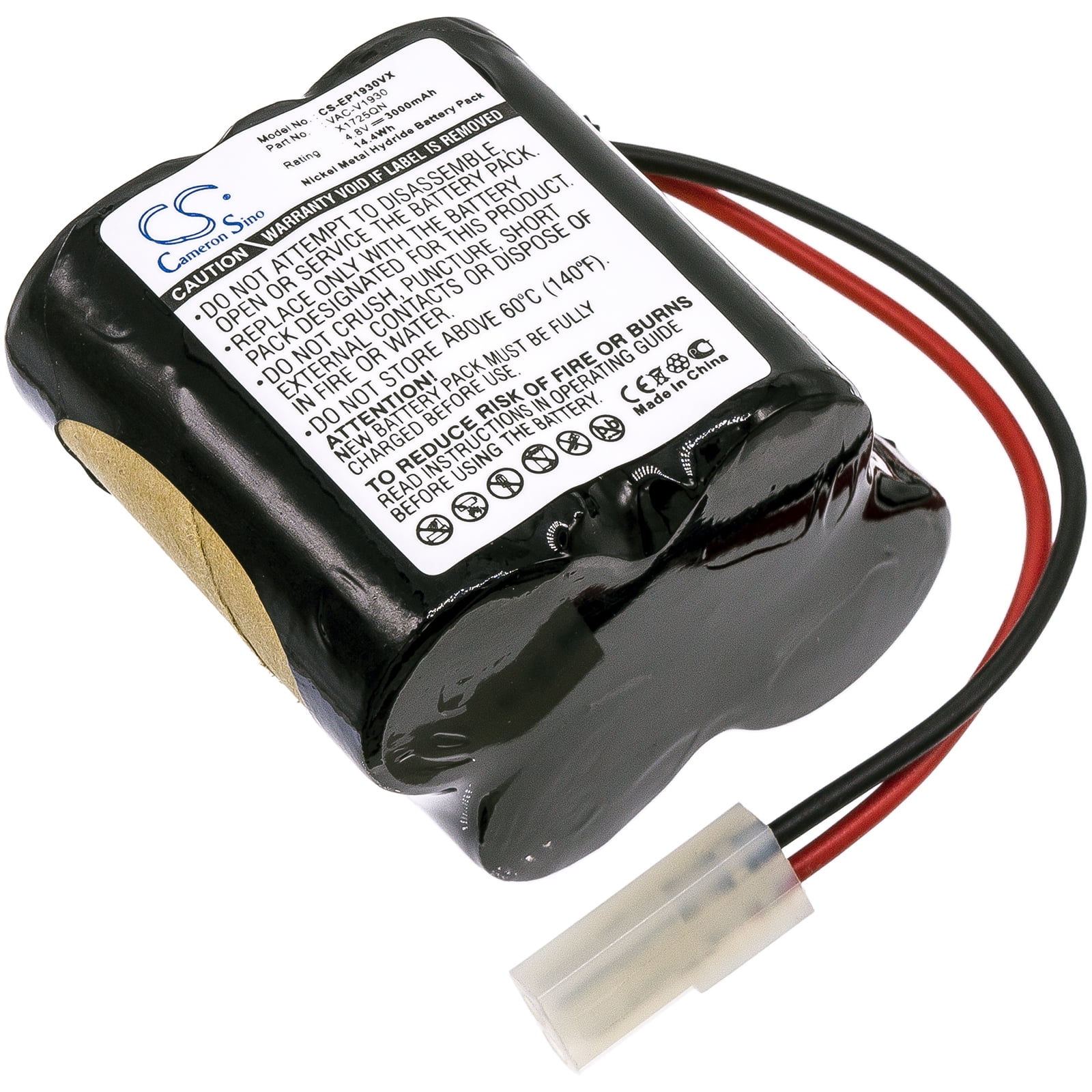 3000mAh Shark VAC-V1930 X1725QN Battery for V1930 Sweeper VX1 X1725QN ...