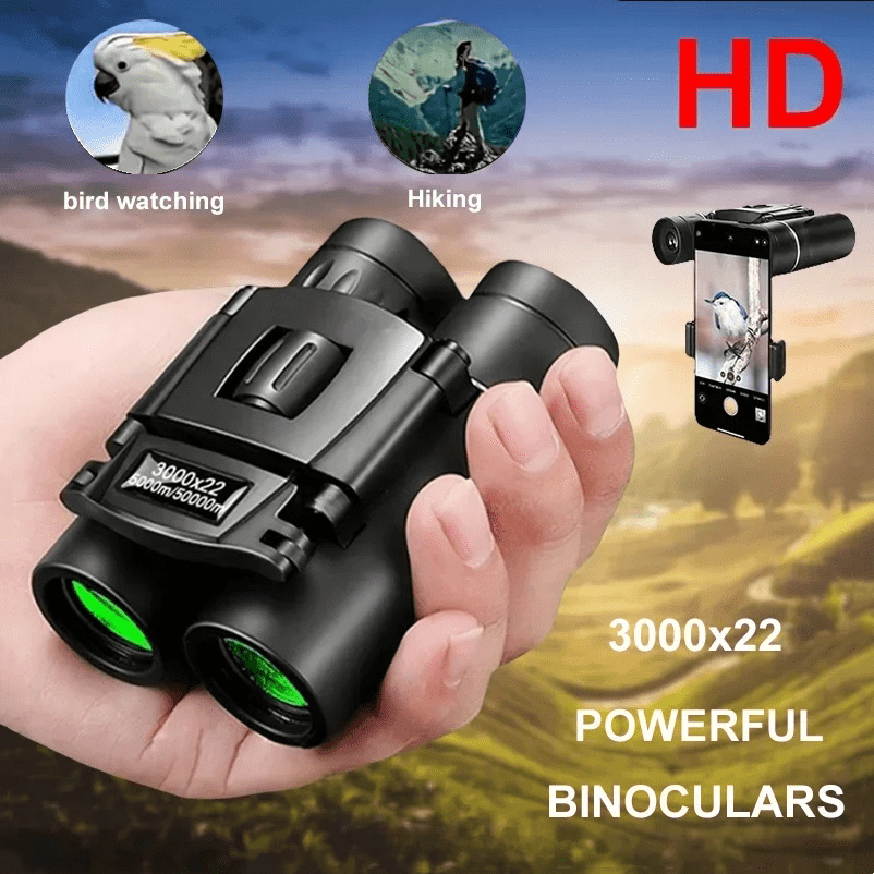 3000x22 Zoom Telescope Professional BAK4 HD Powerful Binoculars Long Range Portable Outdoor ...