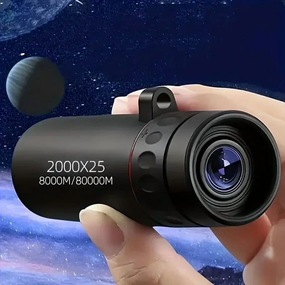 3000x25 HD Monocular Telescope Mini Portable Mobile Phone Telescope ...